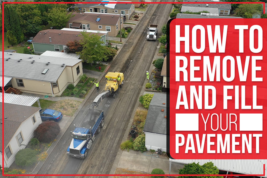 How To Remove And Fill Your Pavement - KNL Industries
